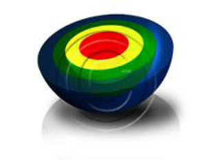 Download High Quality Royalty Free Half Sphere 4 PowerPoint Graphics ...